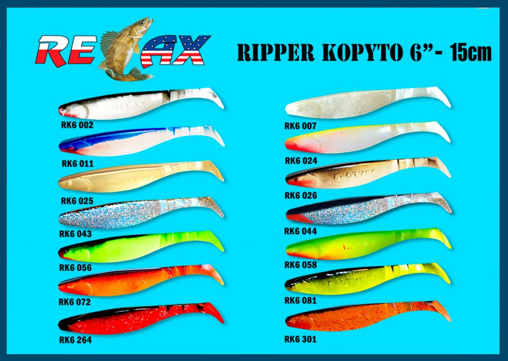 Relax Ripper Kopyto 6″ – Fti Fishing